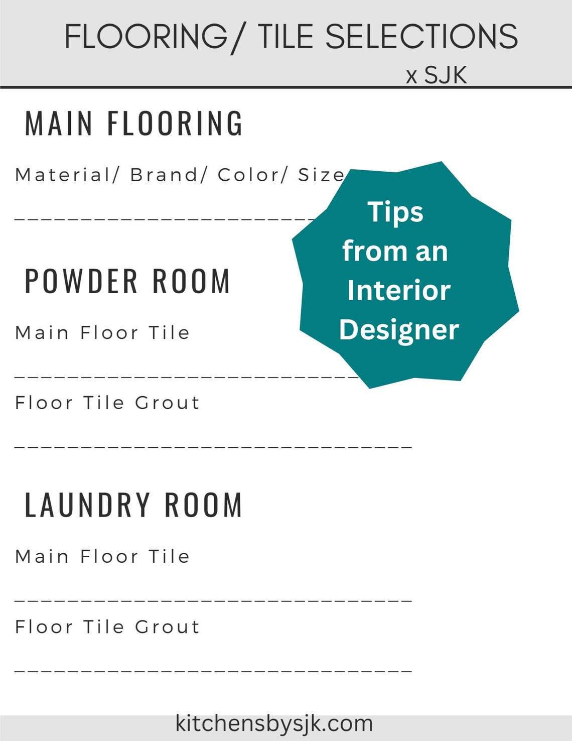 New Construction Selection Book (for Homeowners) - Etsy