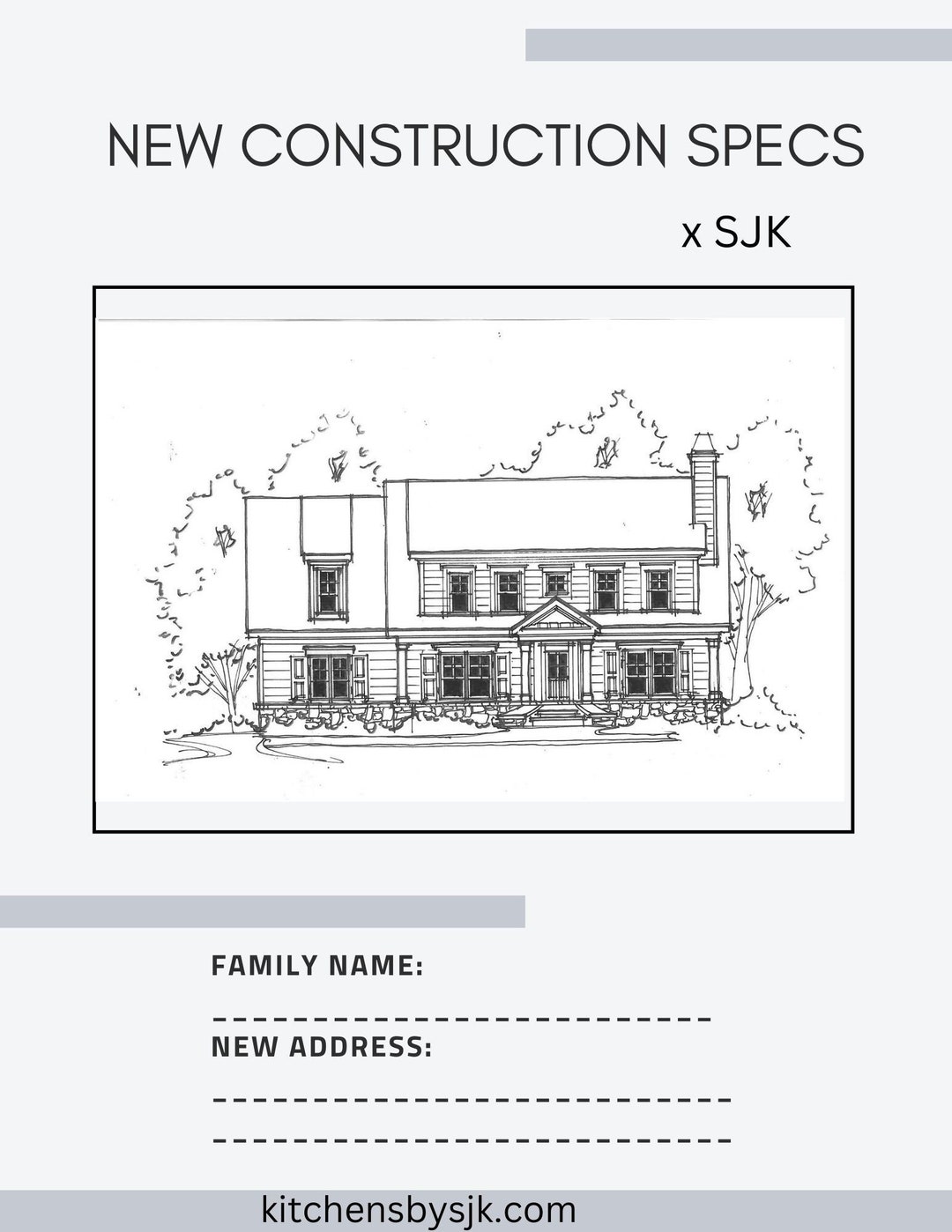 New Construction Selection Book (for Homeowners) - Etsy