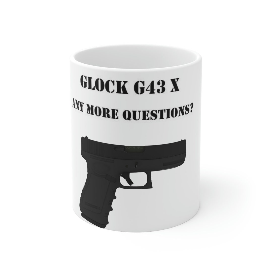 Glock Hand Gun Pistol Weapon Ceramic Coffee Cups Gift - Etsy