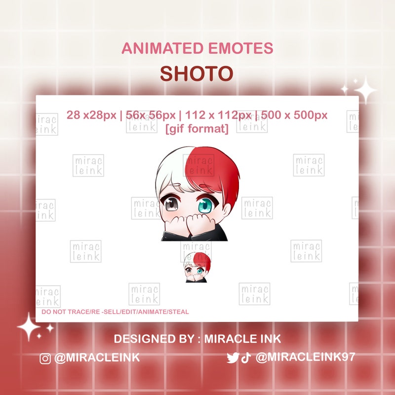 Todoroki Drawing - Etsy