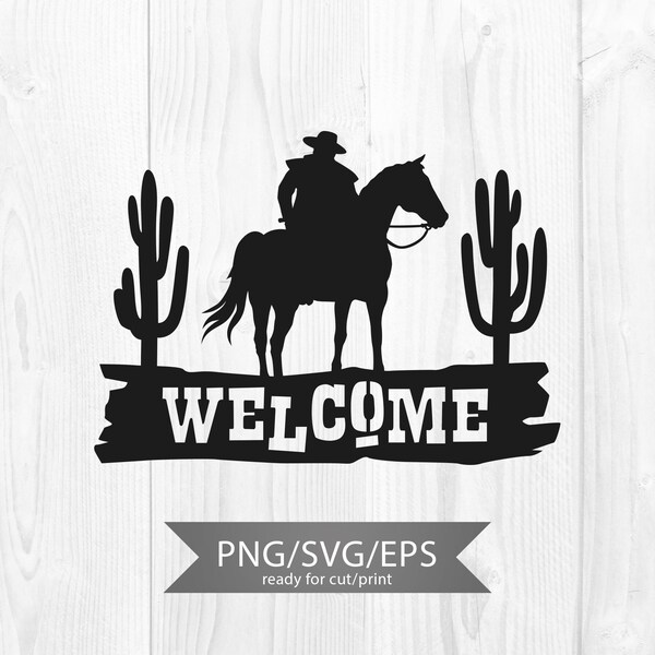 Welcome to the Ranch Svg - Etsy