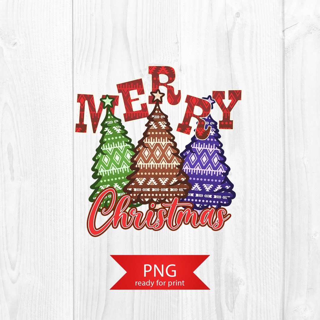 Aztec Christmas Tree PNG Navajo Ornament Png Western - Etsy