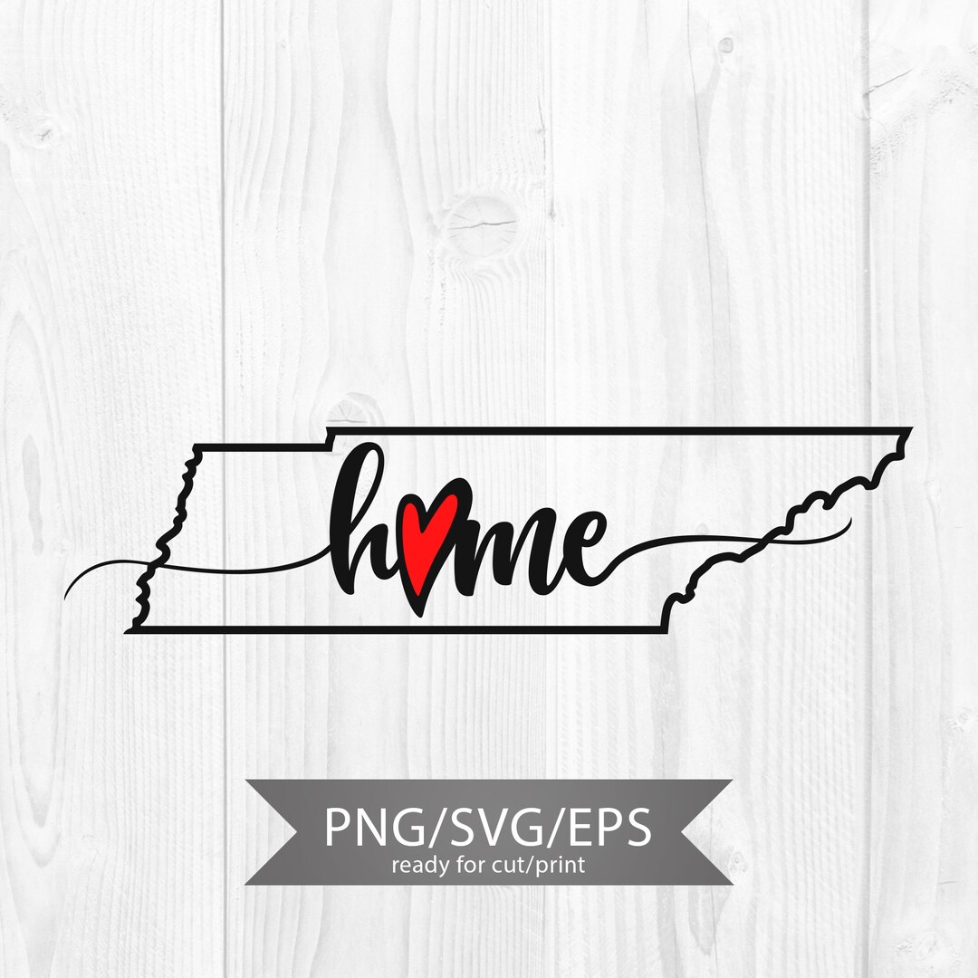 Tennessee Svg, Tennessee Png, Tennessee Home Svg, Cricut File - Etsy