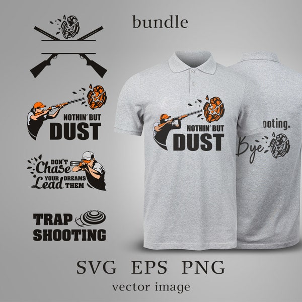 Trapshooting Svg - Etsy