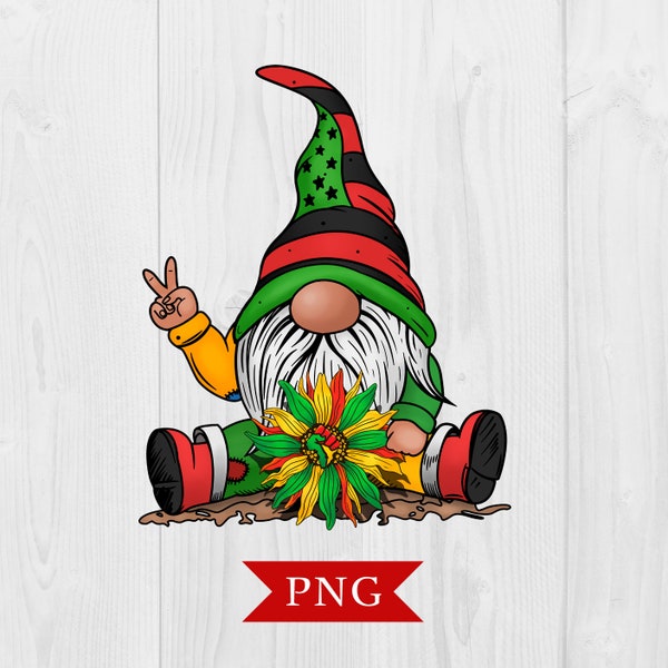 Juneteenth kabouter png - Etsy Nederland