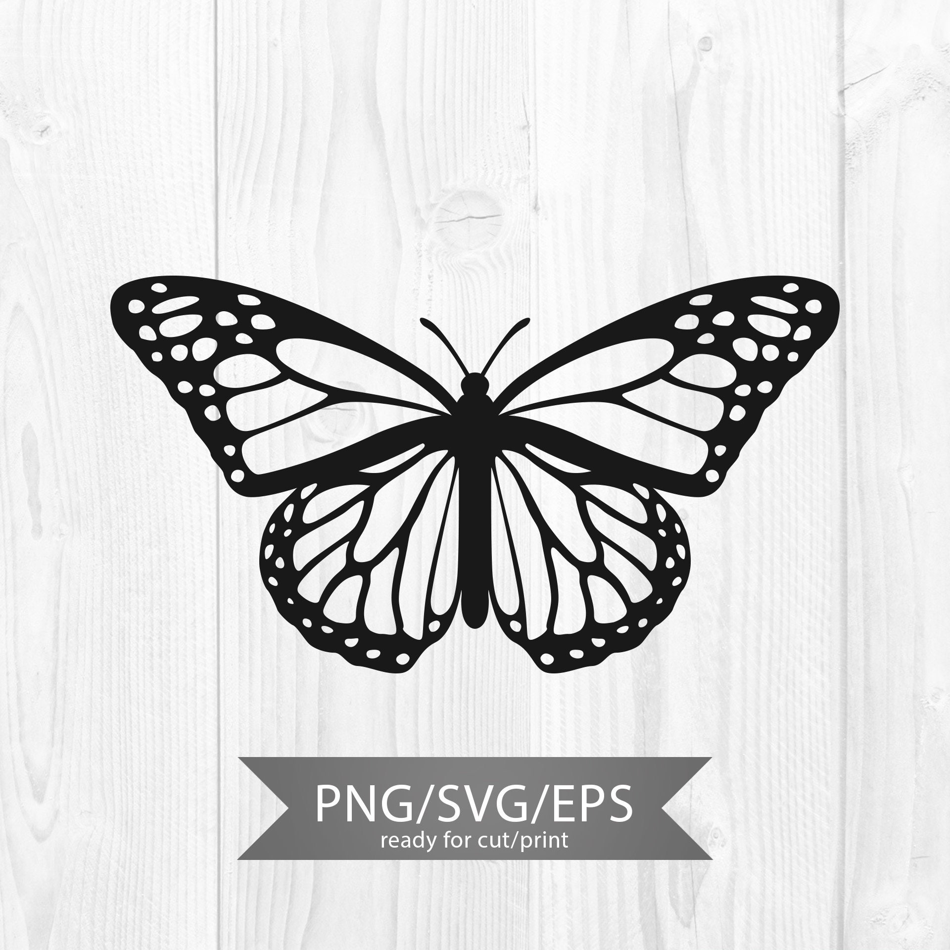 Mariposa monarca SVG silueta de mariposa SVG. Mariposa svg - Etsy España