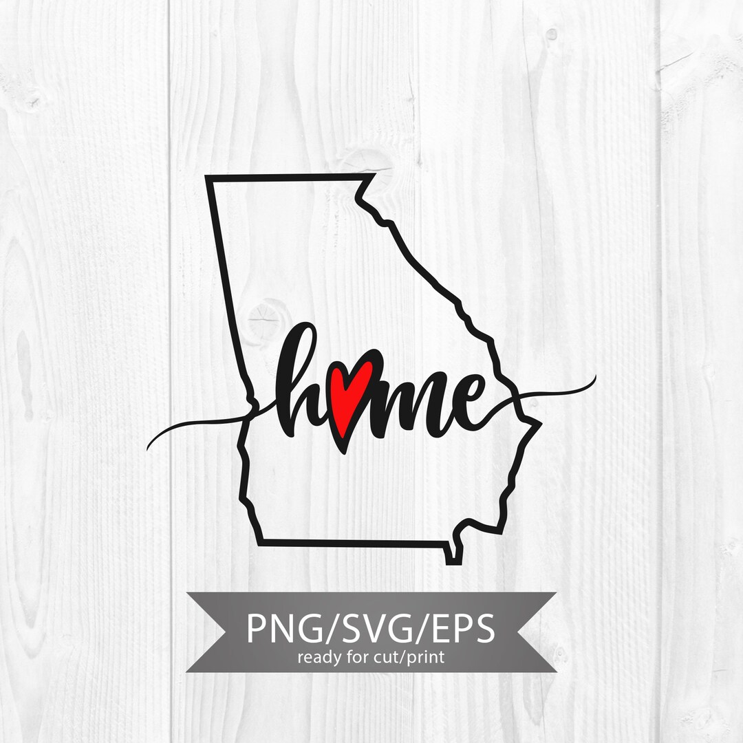 Georgia Svg, Georgia Png, Georgia Home Svg - Etsy