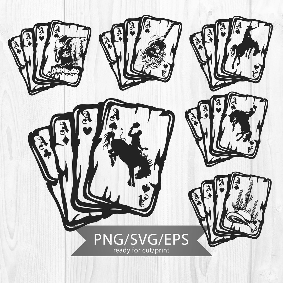 Paquete de cartas de vaquero svg, vaquera svg, vaquero png, rodeo svg ...