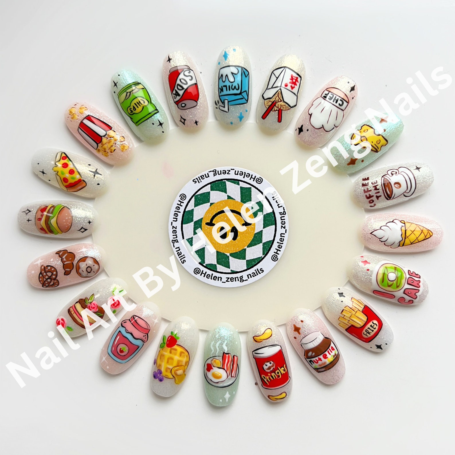 20 Nail Art Video Tutorials. Cartoon Nails. Fun Trendy Nails. Salon ...