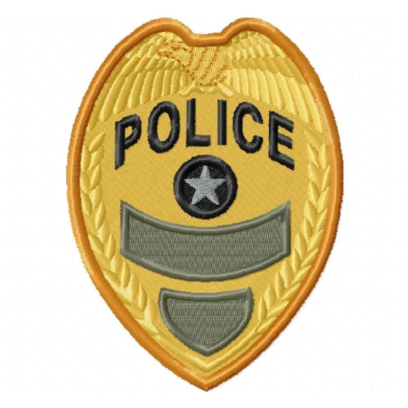Police Embroidery - Etsy