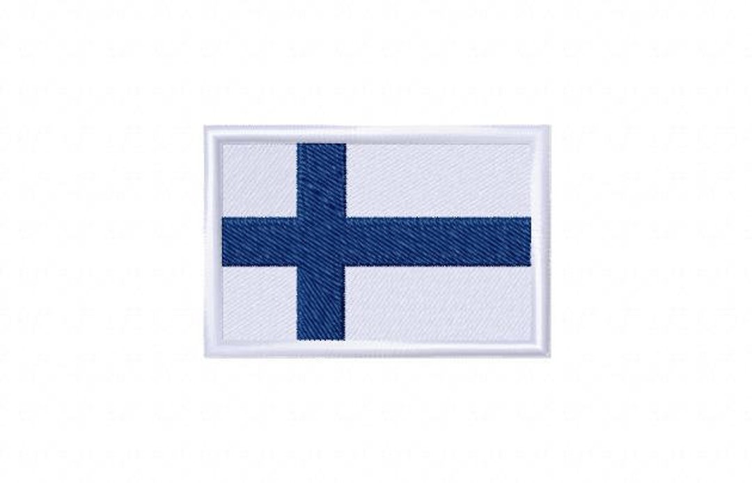 Flag of Finland Digital Embroidery Design - Etsy