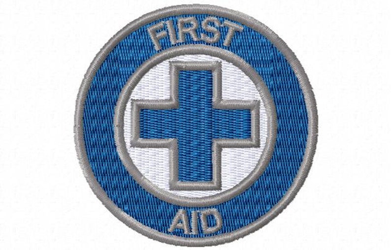 FIRST AID Patch Digital Embroidery Design - Etsy