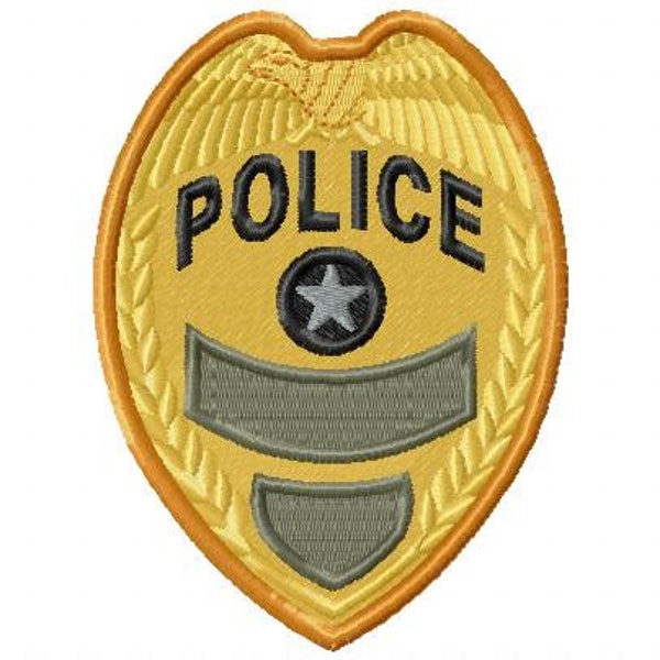 Police Embroidery - Etsy