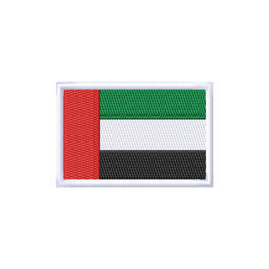 Flag of the United Arab Emirates Digital Embroidery Design - Etsy