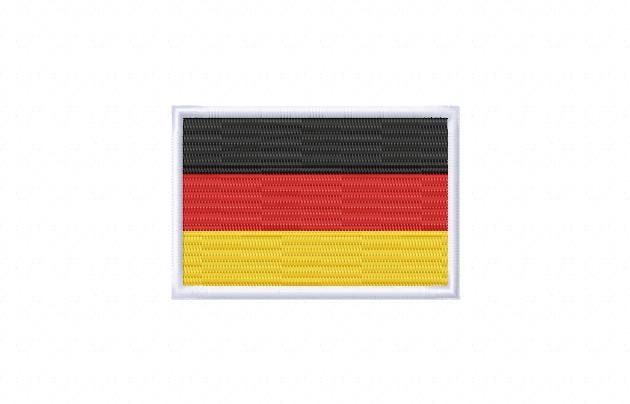 Flag of Germany Digital Embroidery Design - Etsy