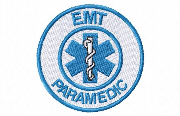 Emergency Medical Technician EMT Badge Digital Embroidery Design - Etsy