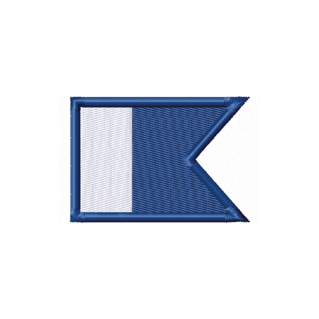 Diver Alpha Flag Digital Embroidery Design - Etsy