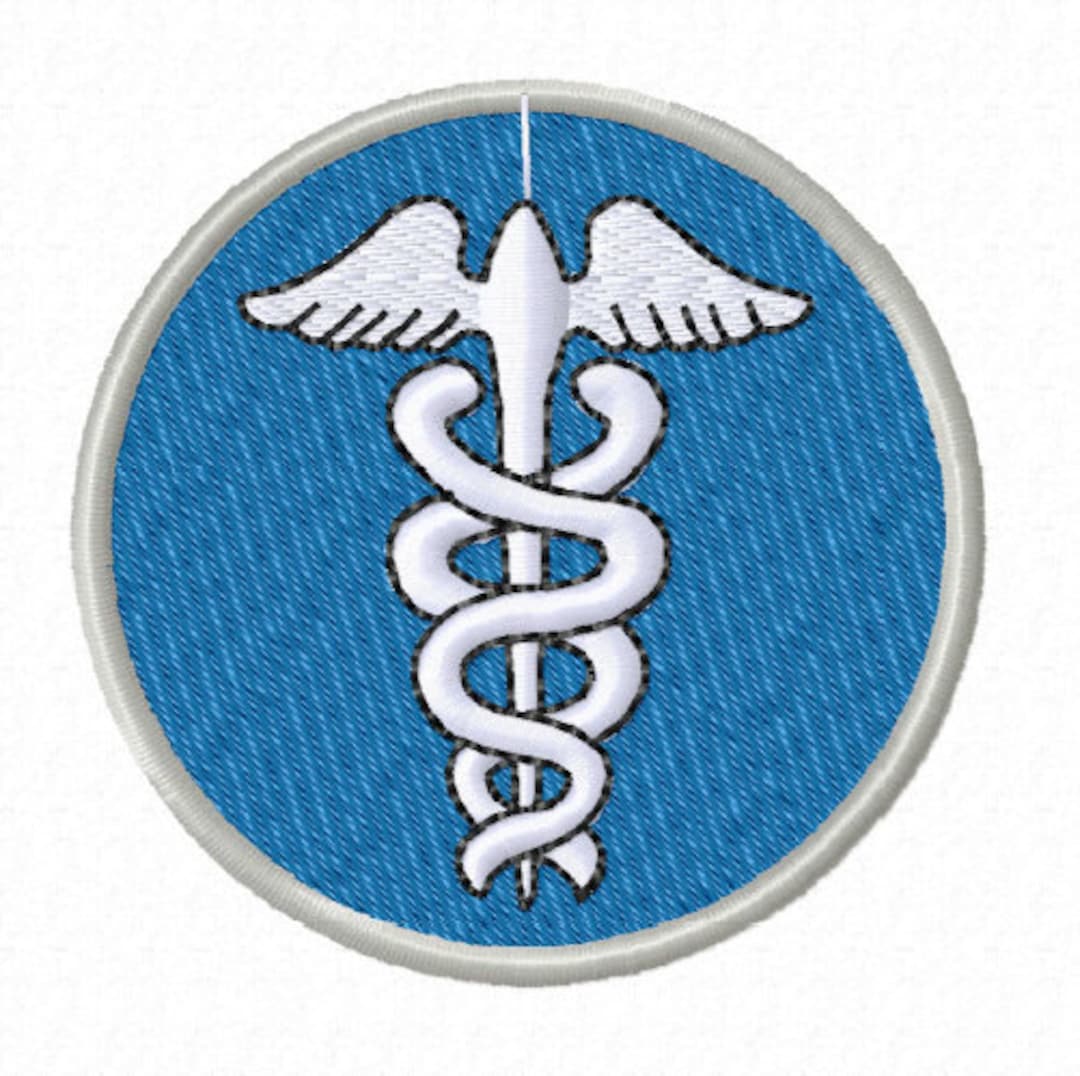 Medic Symbol Digital Embroidery Design - Etsy