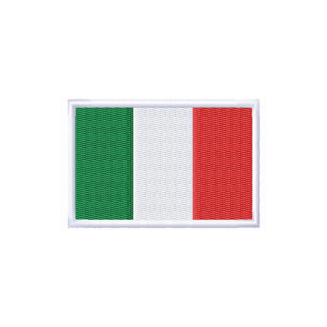 Flag of Italy Digital Embroidery Design - Etsy