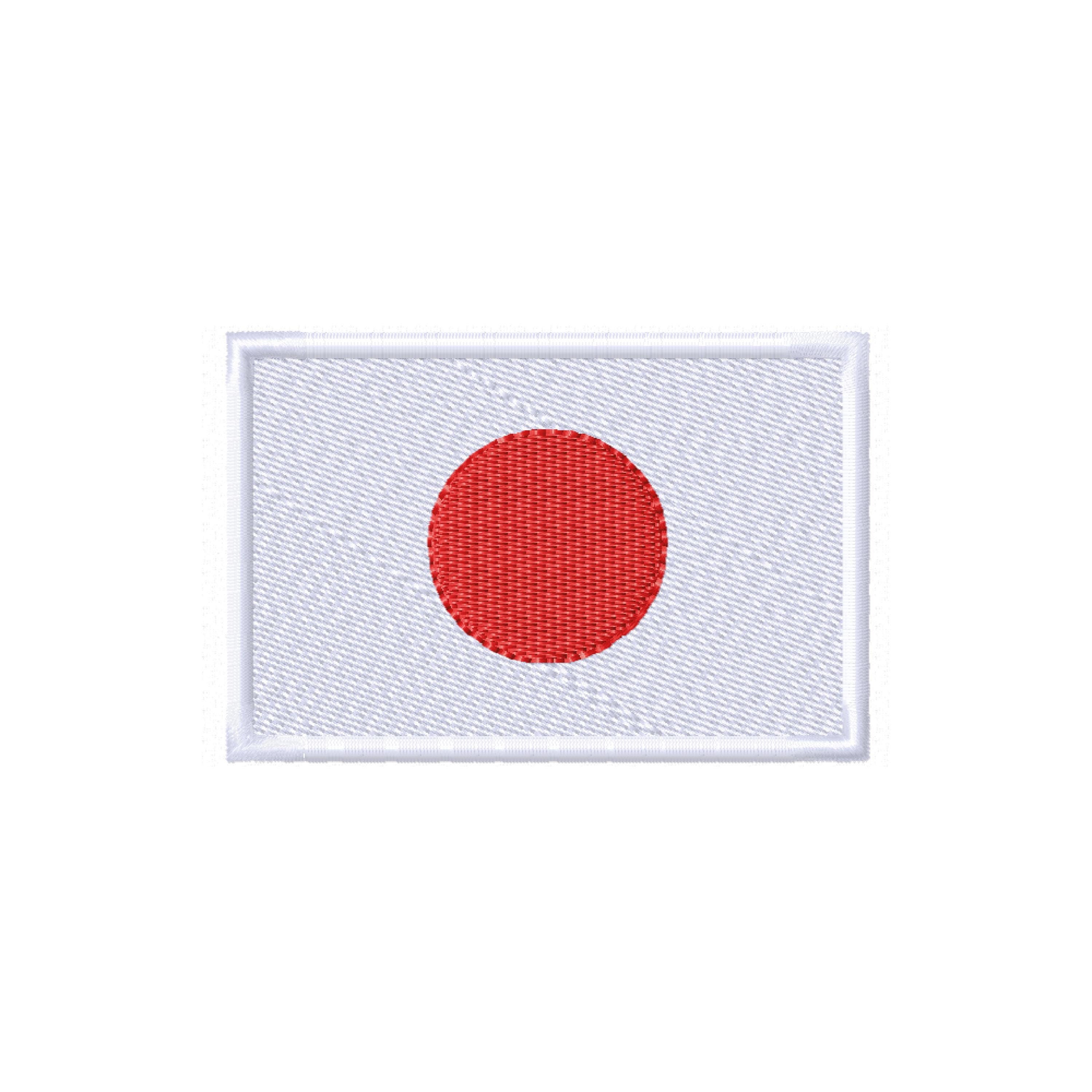 Flag of Japan Digital Embroidery Design - Etsy