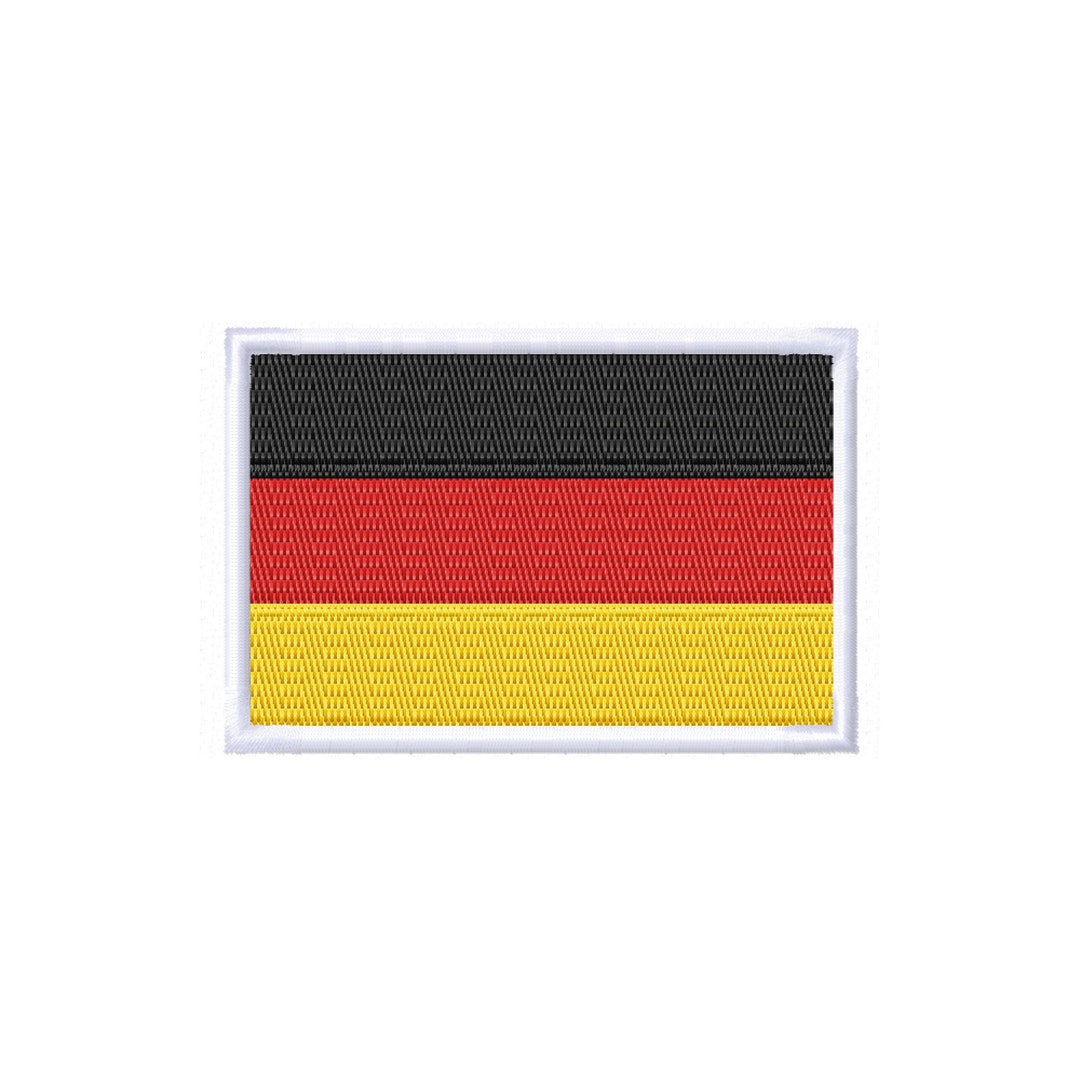 Flag of Germany Digital Embroidery Design - Etsy