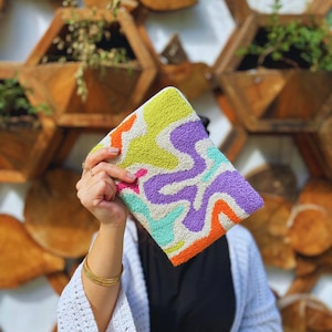 Colorful Kindle Sleeve, Fabric Book Cover, Kindle Paperwhite 11th Gen ...