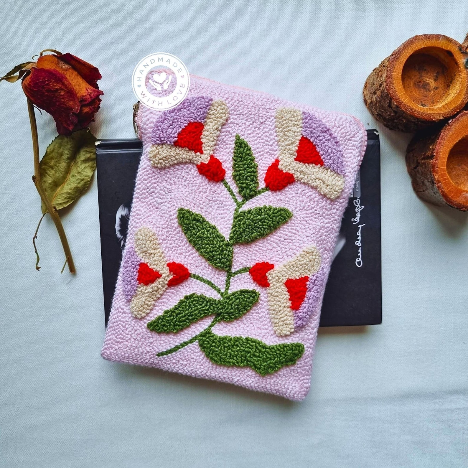 Pink Floral Kindle Cover Fabric Book Cover Kindle Paperwhite Case ...