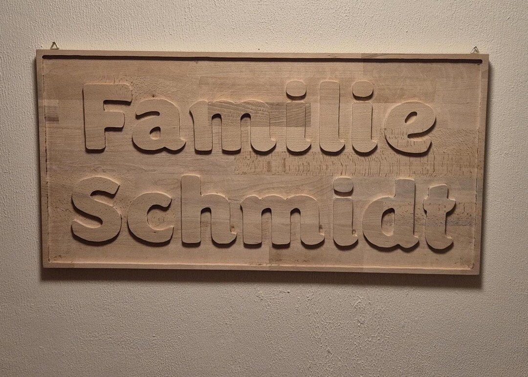 Wooden Sign With Individual Lettering - Etsy