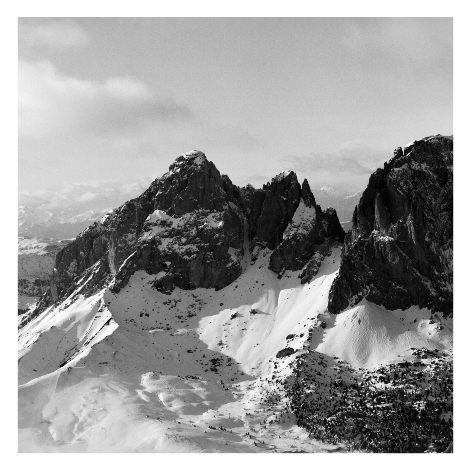 Italian Dolomites #5 - Handmade Silver Gelatin Fiber Base Darkroom ...