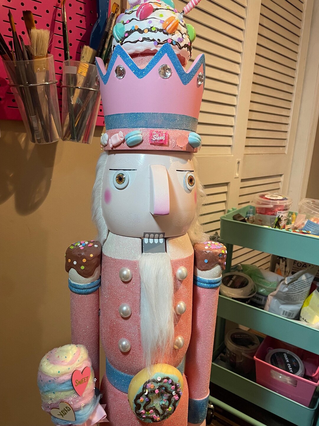 Candyland Nutcracker 4ft Tall - Etsy
