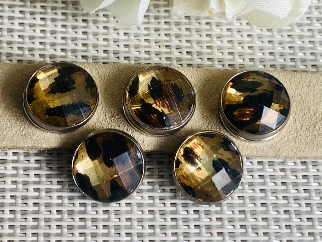 Mini Petit Chunks Easy Click Button Double Beads Mini Jewelry Snap ...