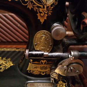 Rare Antique 1901 Singer Sewing Machine Class Model No. 28K Serial No ...