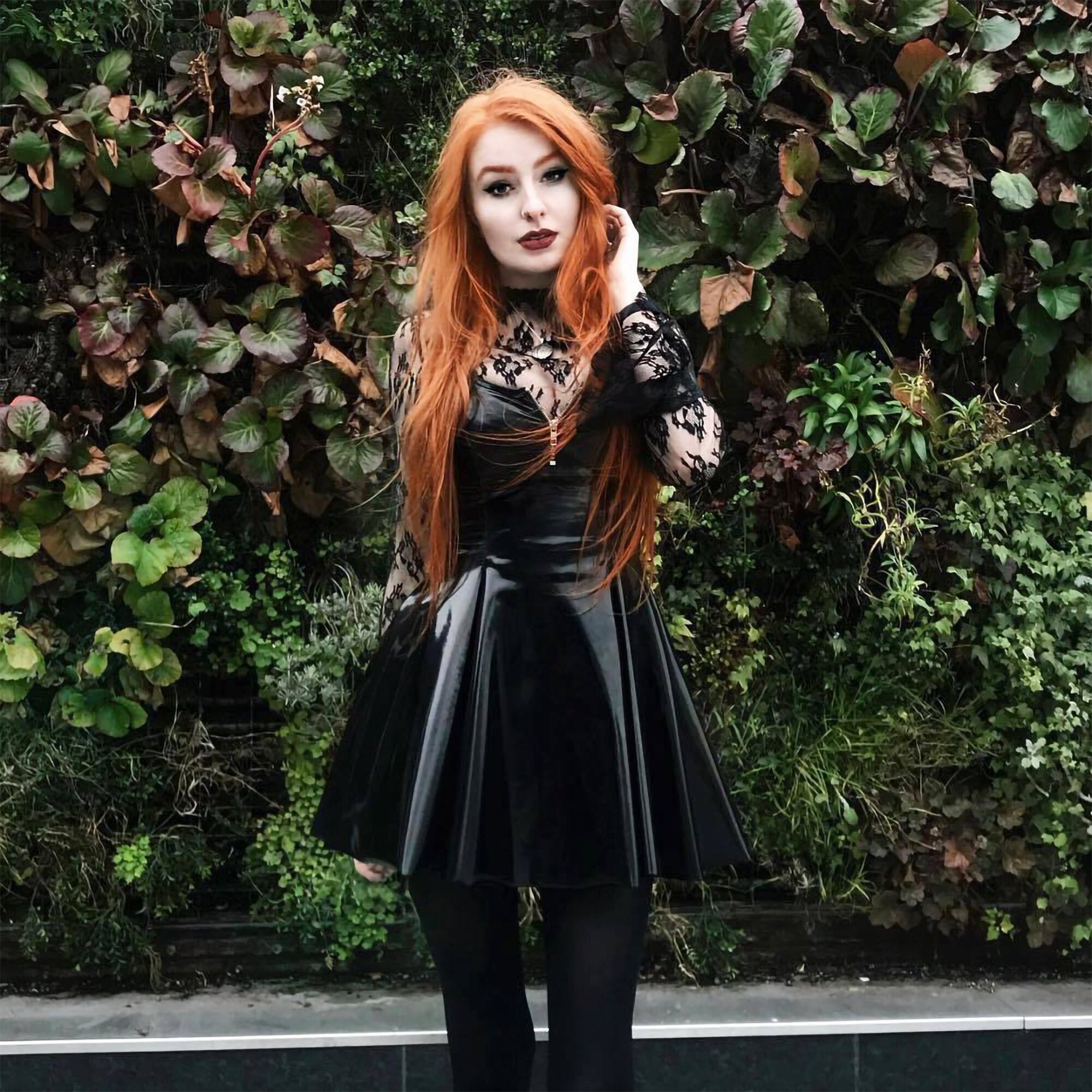 PVC Skirt, Goth Skirt, Vinyl Mini Skirt, Festival Skirt, Clubwear - Etsy