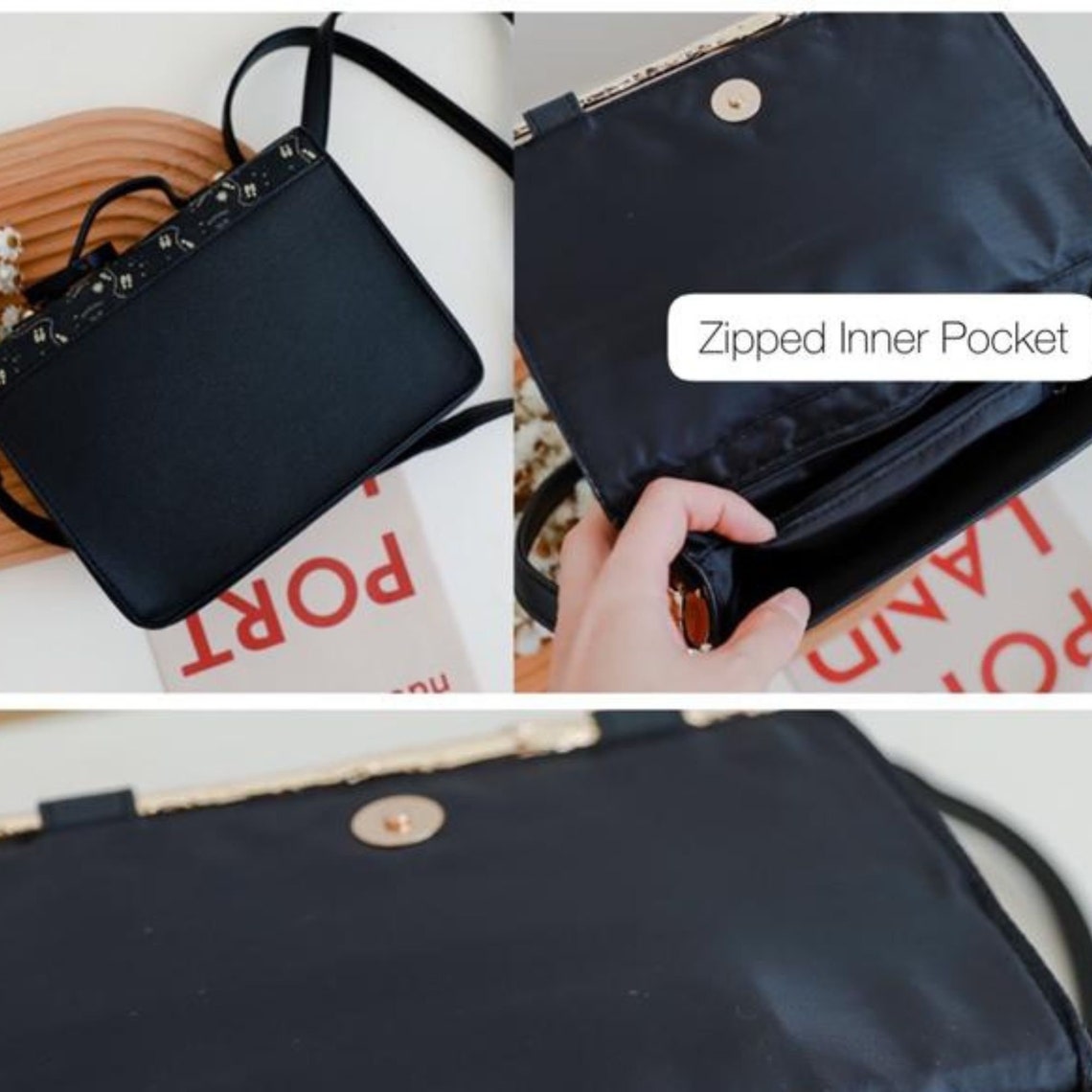 Harry Potter Sling Bag Hogwarts Purse Crossbody Bag Slytherin ...