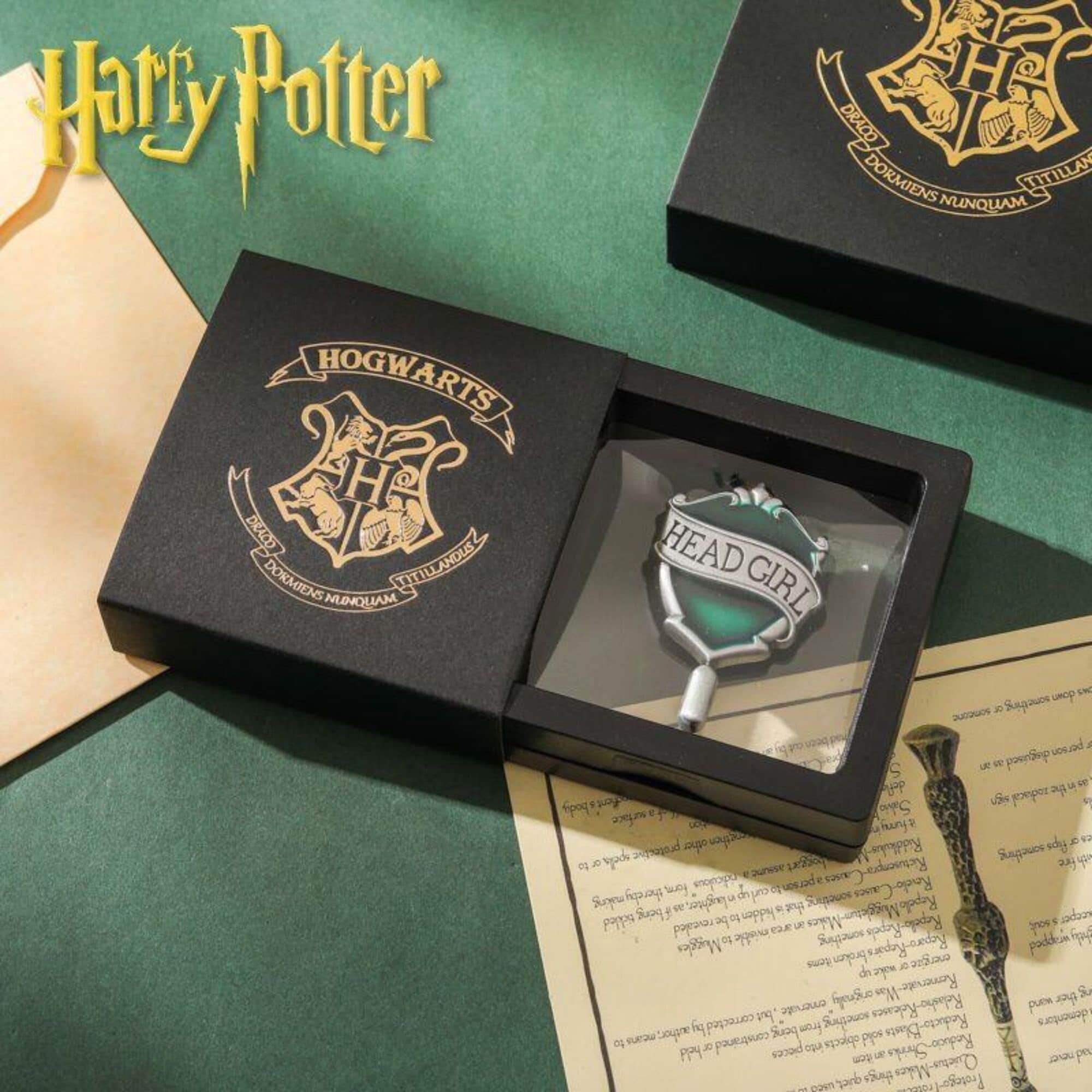 Harry Potter Enamel Pin Hogwarts Wizard School Head Boy Head Girl Badge ...