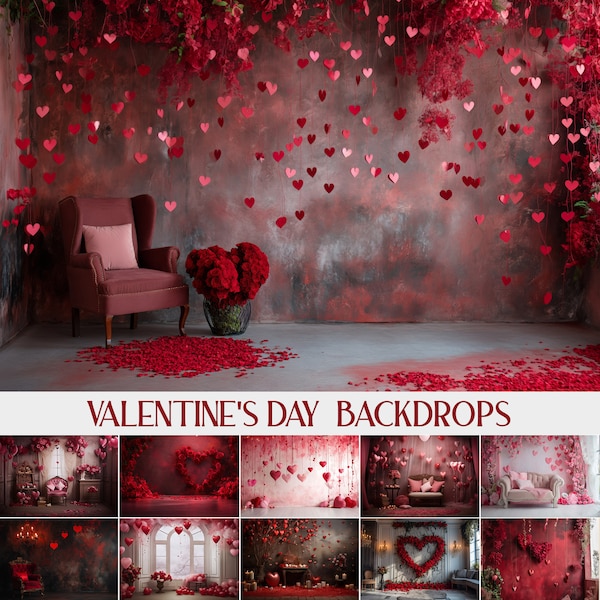 Valentines Backdrop - Etsy UK