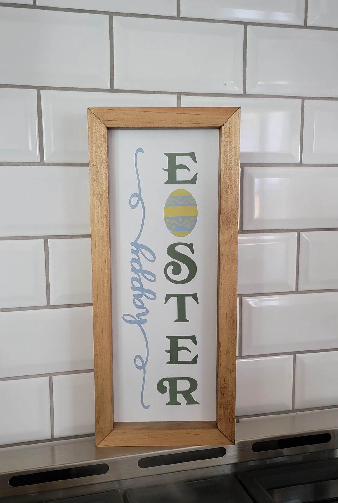 HAPPY EASTER | Easter Sign Decor | Easter Wood Sign | Farmhouse Easter ...