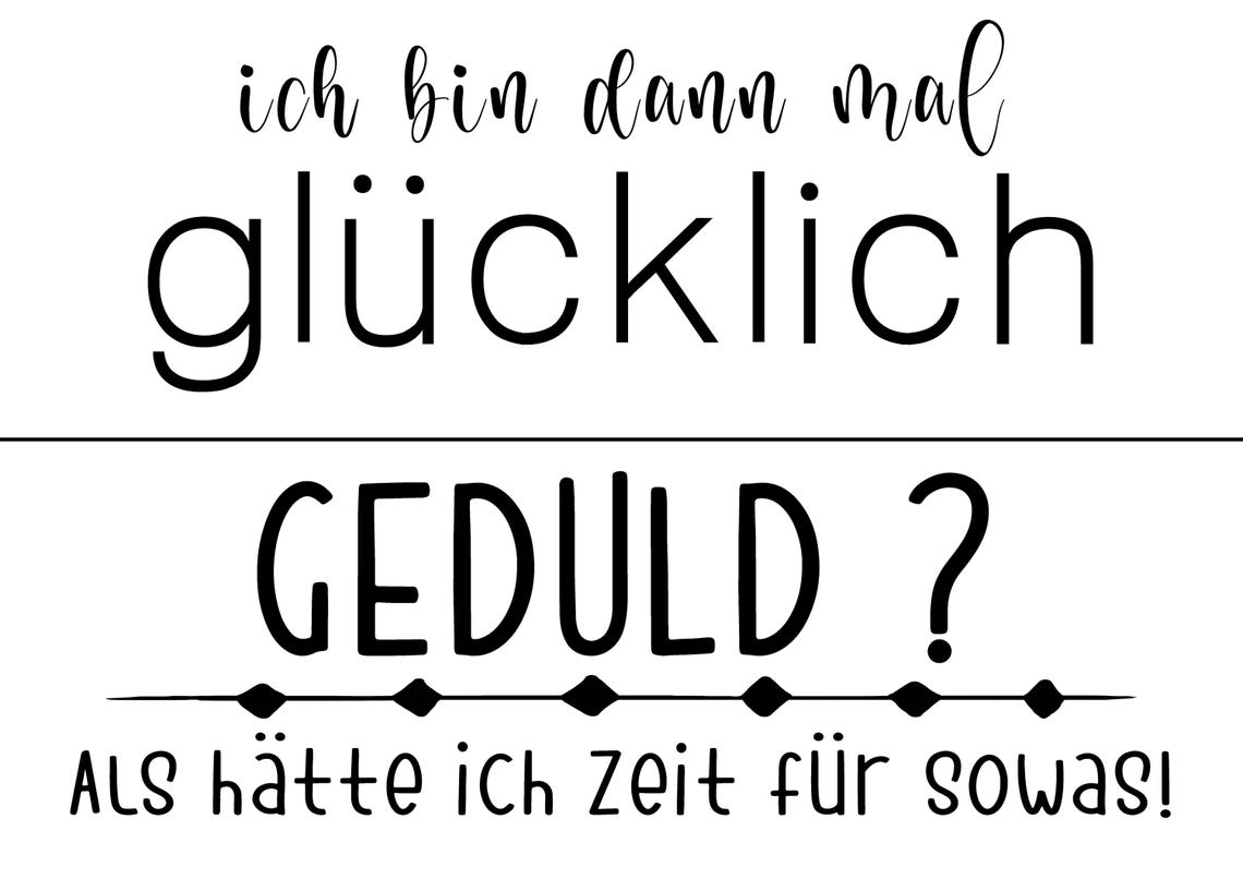 Plotter File, Plotter, German, Sayings, - Etsy