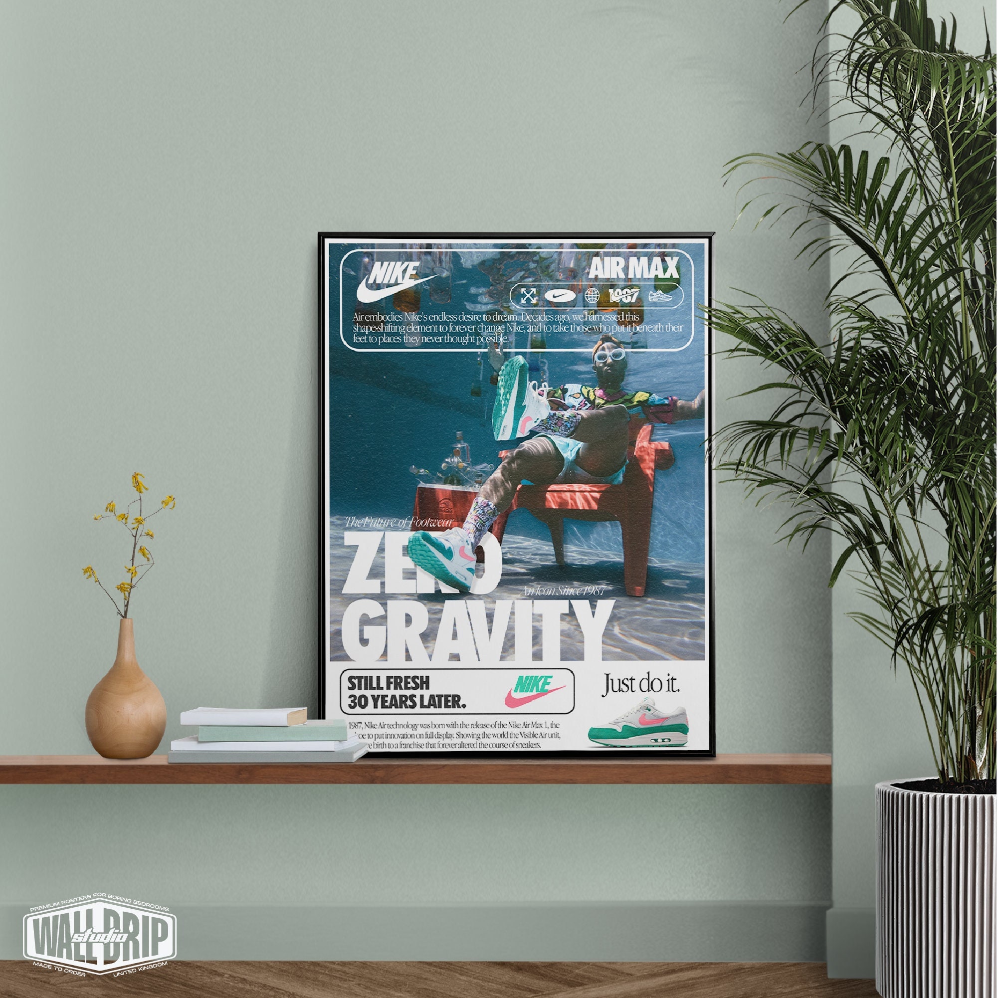 Vintage Nike Ad Posters - Etsy