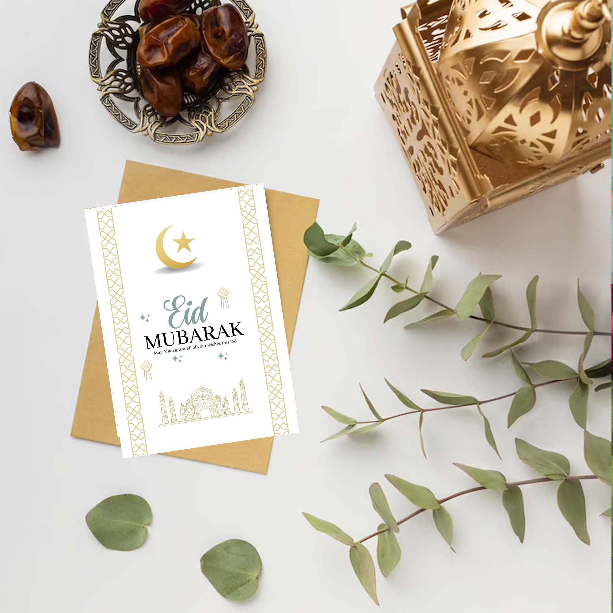 Eid Card Eid Mubarak Card Eid Card Digital Printable Eid - Etsy Australia