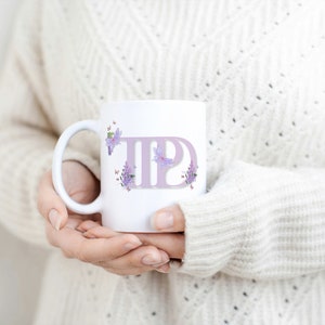 TTPD Purple Floral the Tortured Poet Department Mug Gift Merch Cup Eras ...