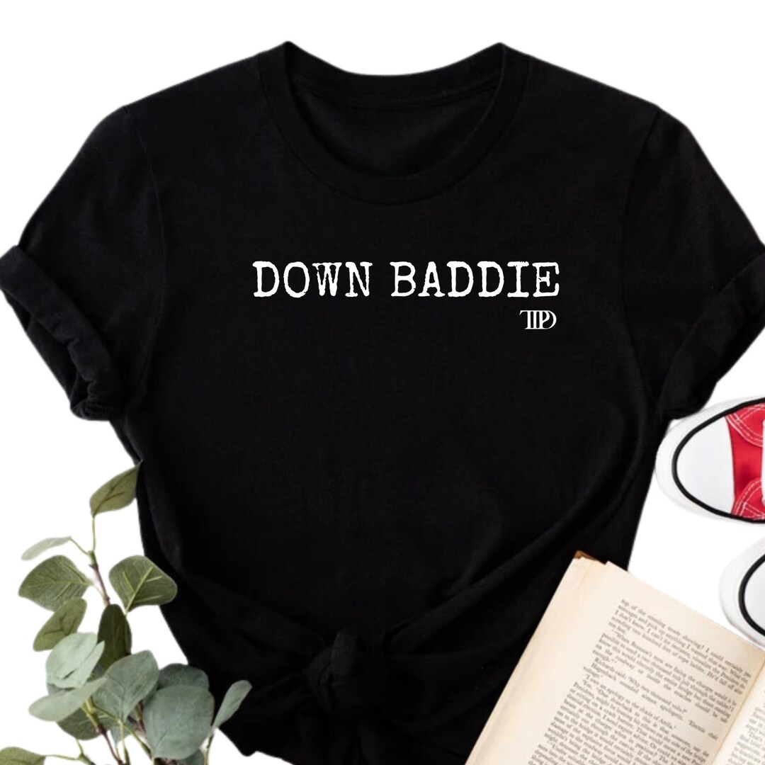 Down Bad Tee TTPD Tortured Poets Down Baddie Crying at the Gym Eras ...