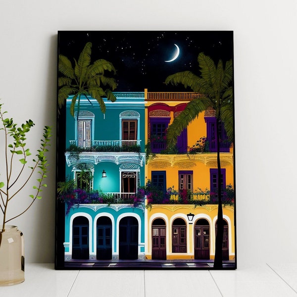 Puerto Rico Art Print - Etsy
