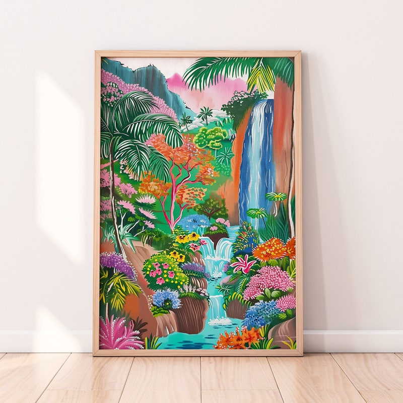 Greenery Gouache Art - Etsy