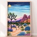 Joshua Tree National Park Illustration, Printable California Travel Art ...