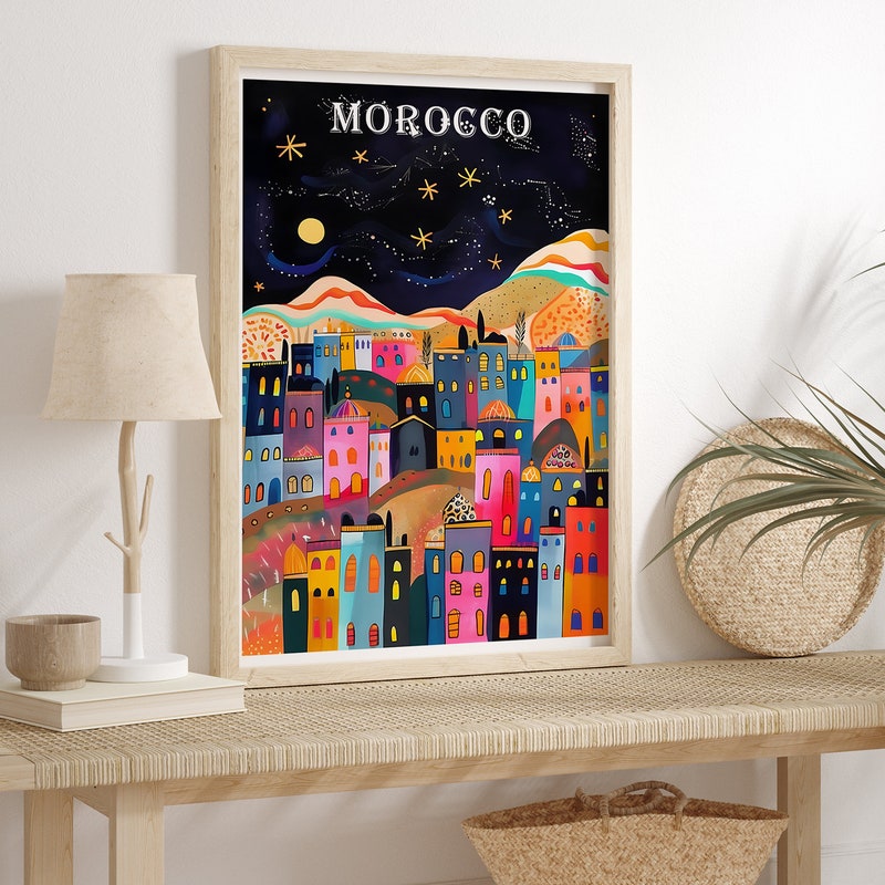 Moroccan Art - Etsy