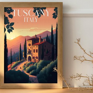 Tuscany Art - Etsy