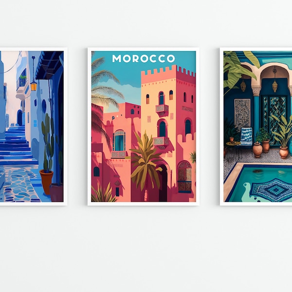 Morocco Poster - Etsy