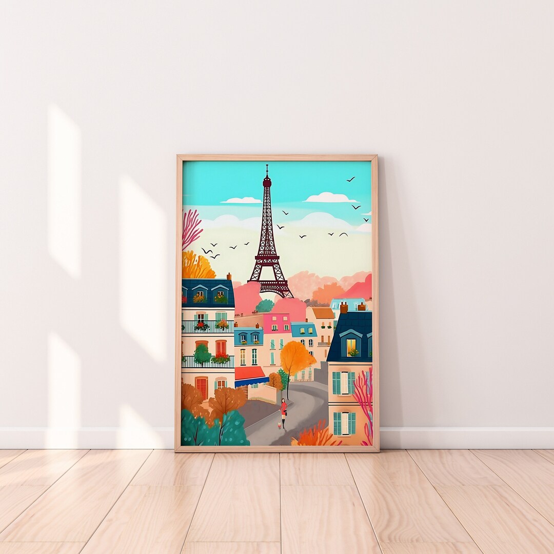 Paris Print, Eiffel Tower, Paris Print, France Wall Art, Paris ...