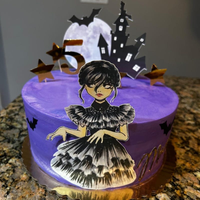 Gothic Cake Topper - Etsy